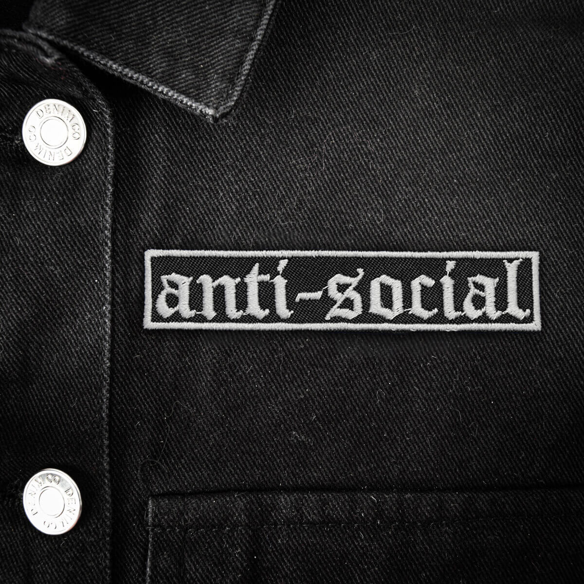 ANTI-SOCIAL GOTHIC PATCH – Fresh Garbage
