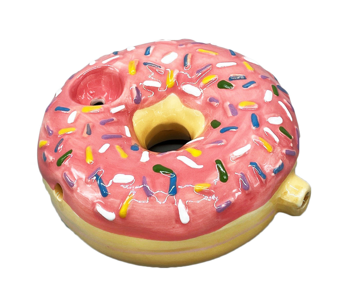 Strawberry Donut Ceramic Pipe – Fresh Garbage