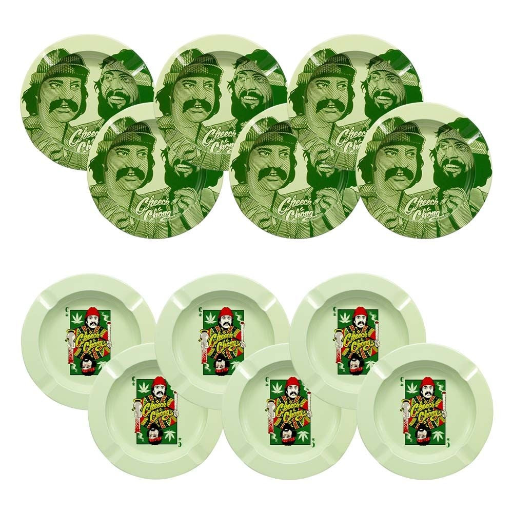 G-ROLLZ Cheech & Chong metal Ashtrays – Fresh Garbage