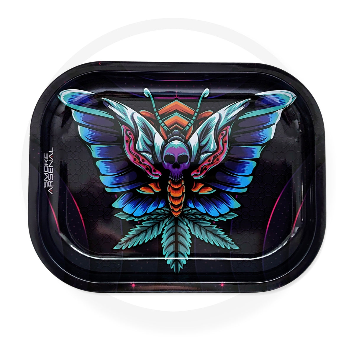 Smoke Arsenal Rolling Tray - SMALL (18cm x 14cm) – BUTTERFLY – Fresh ...